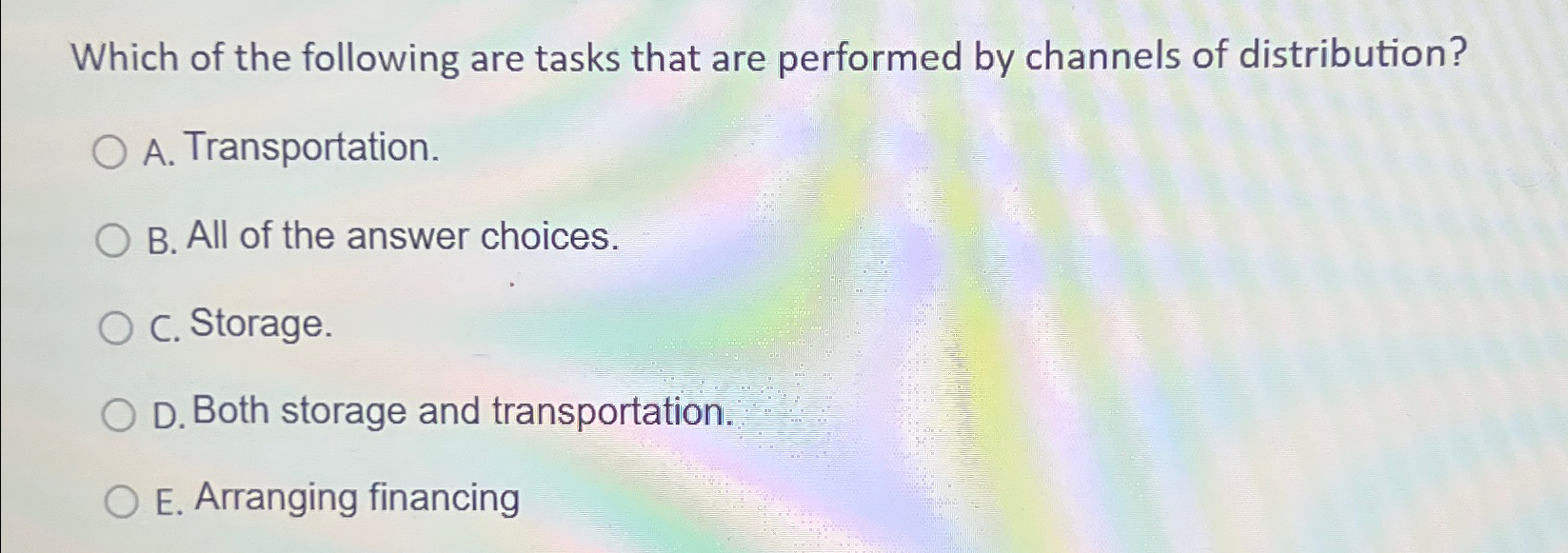 Solved Which of the following are tasks that are performed | Chegg.com