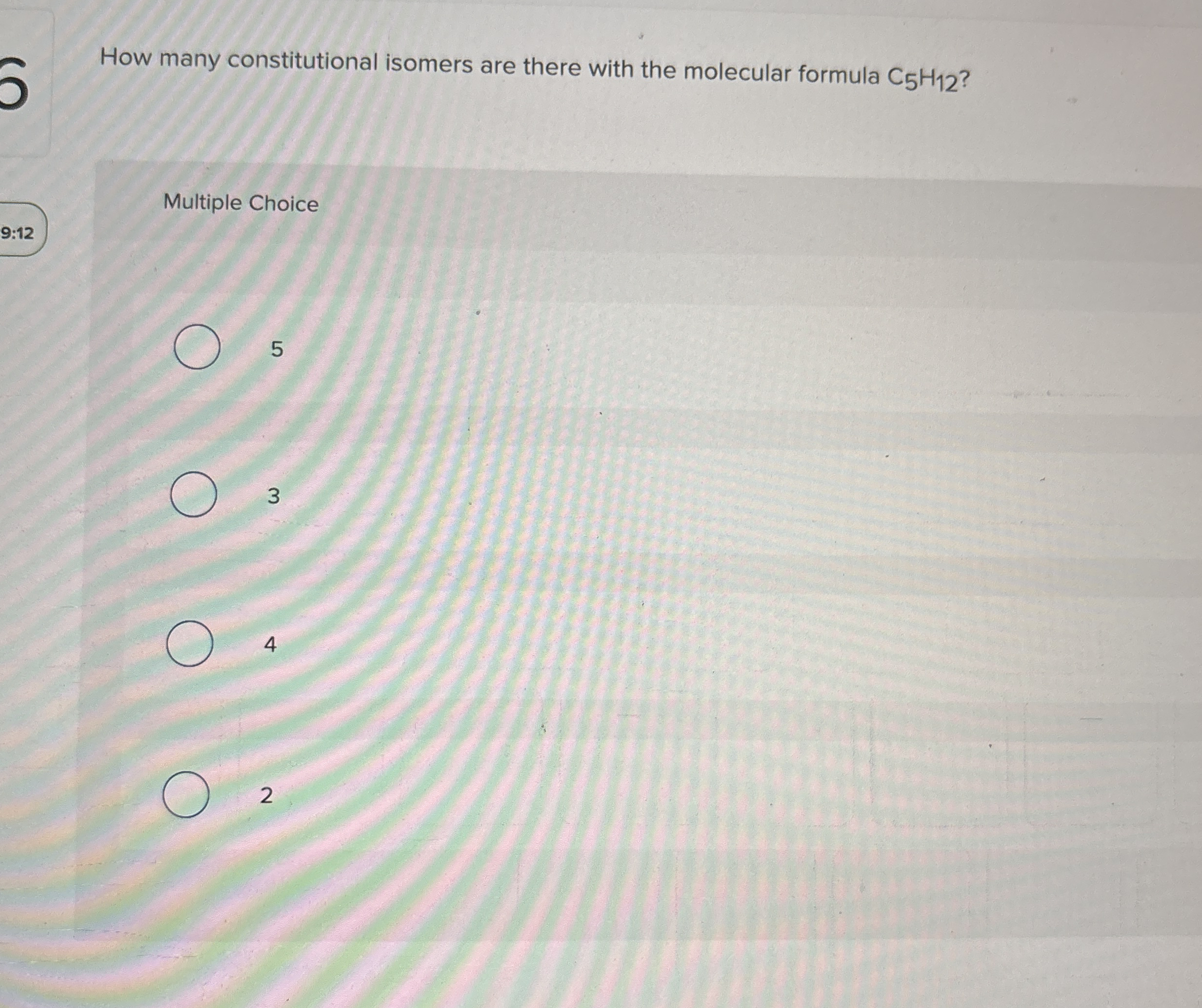 Solved How many constitutional isomers are there with the | Chegg.com