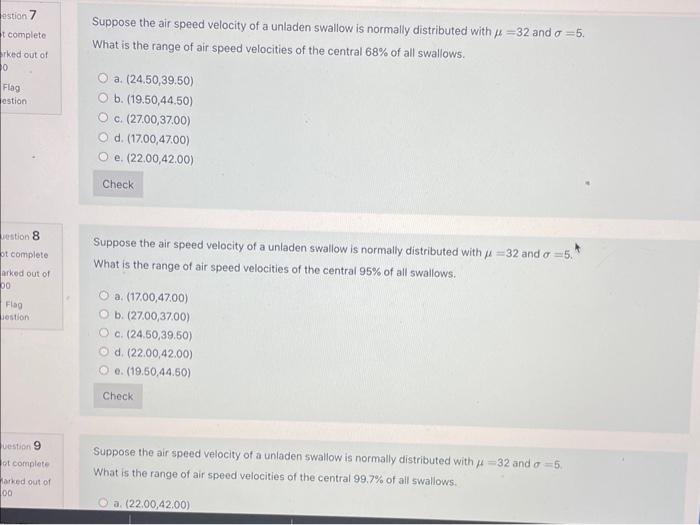 Solved Suppose the air speed velocity of a unladen swallow | Chegg.com