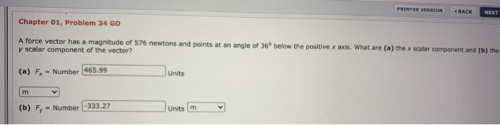 Solved PRINTER VERSION 4 BACK NEXT Chapter 01, Problem 34 GO | Chegg.com