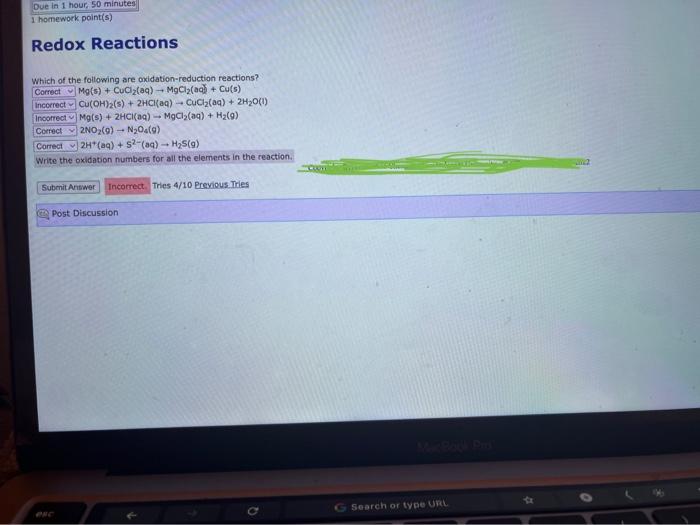 Solved Redox Reactions in Basic Aqueous Solution (two parts) | Chegg.com