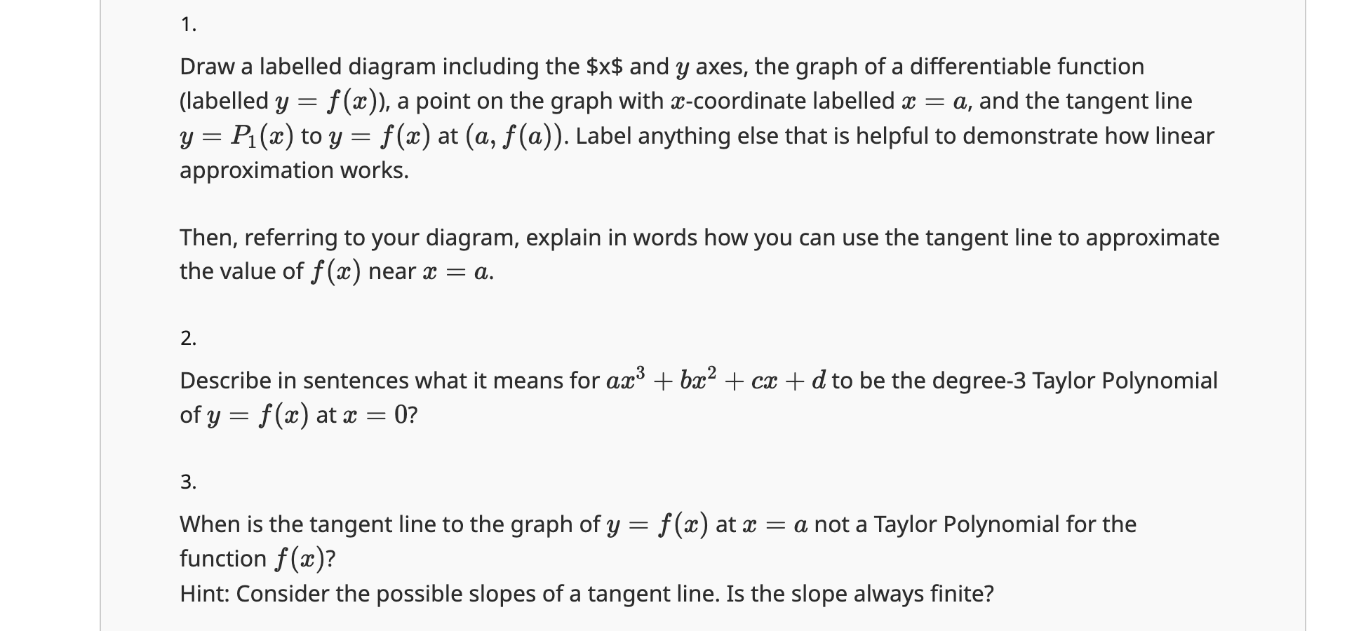 Solved Draw a labelled diagram including the $×$ and y | Chegg.com