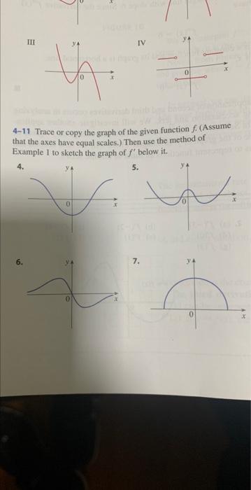 4-11 Trace or copy the graph of the given function f. | Chegg.com