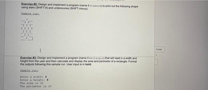 Solved Exercise 2 Design And Implement A Program Name It