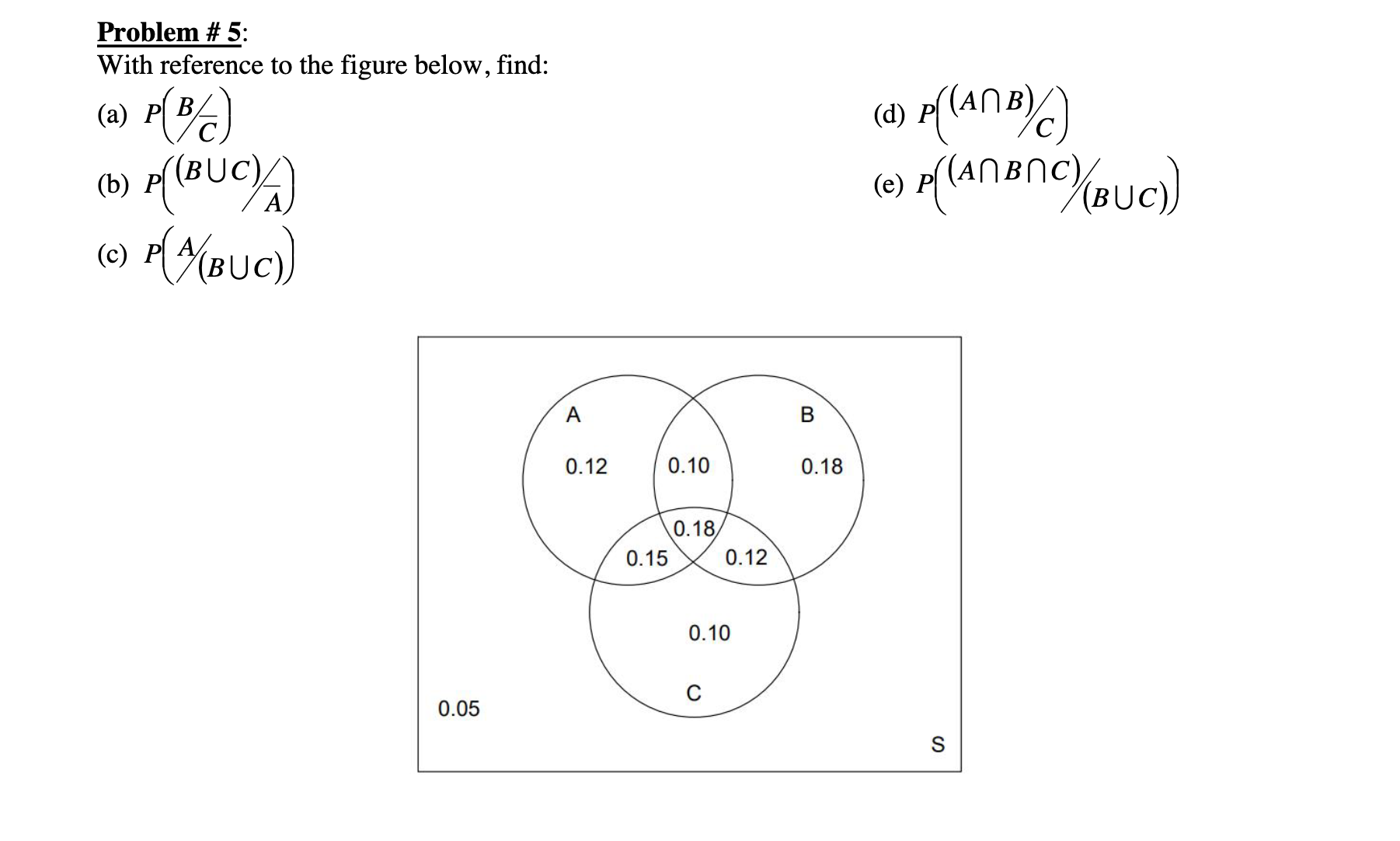 Solved Problem # 5:With reference to the figure below, | Chegg.com