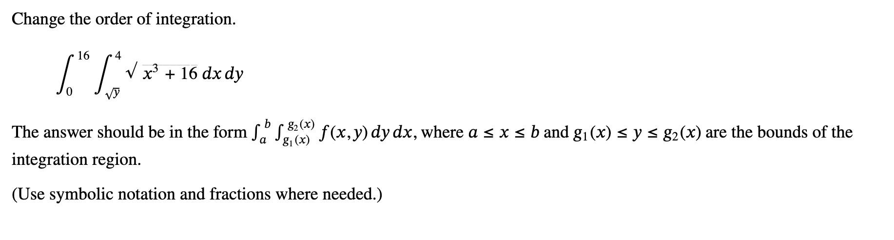 Solved Change the order of | Chegg.com
