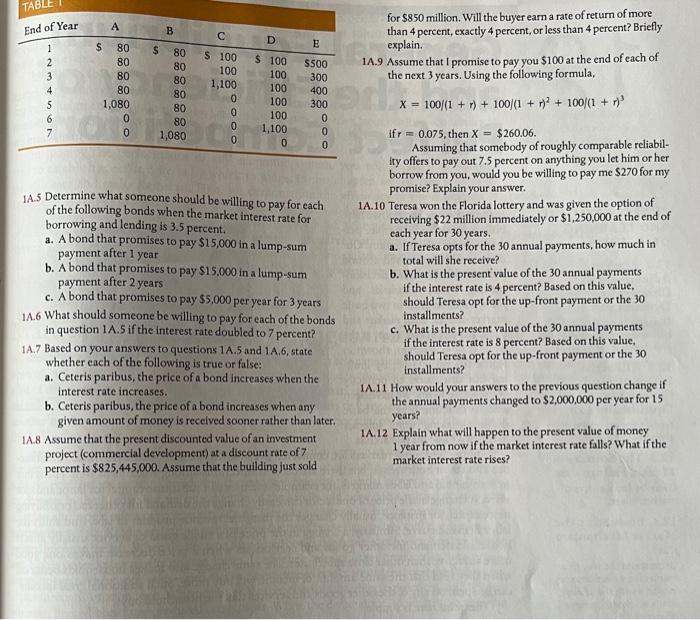 Solved APPENDIX 11A: CALCULATING PRESENT VALUE yoa do it? | Chegg.com