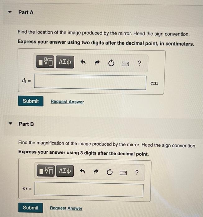 Solved An object with a height of 45 cm is placed 82 cm in | Chegg.com