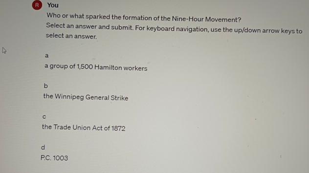 Solved You Who or what sparked the formation of the | Chegg.com