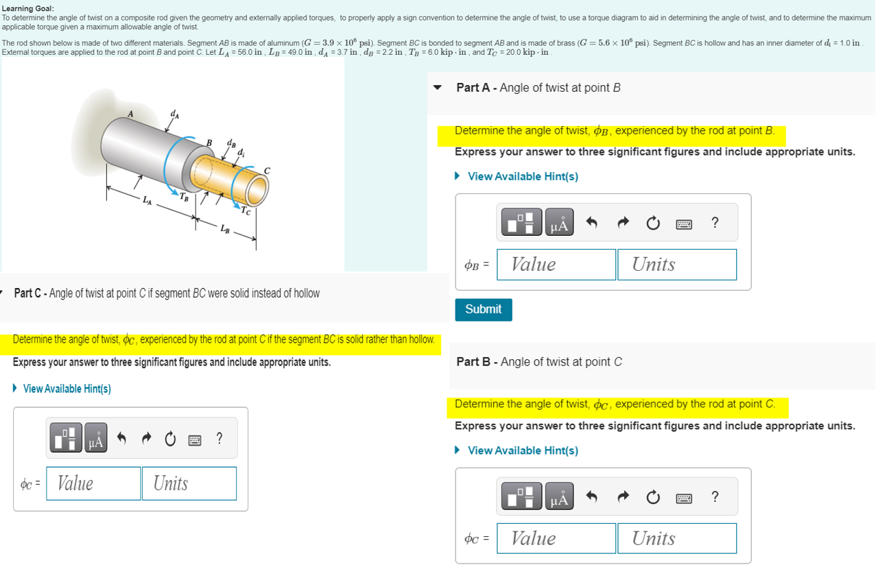 Solved Learning Goal:applicable torque given a maximum | Chegg.com