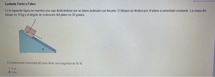 Solved The following figure shows a box sliding down an | Chegg.com
