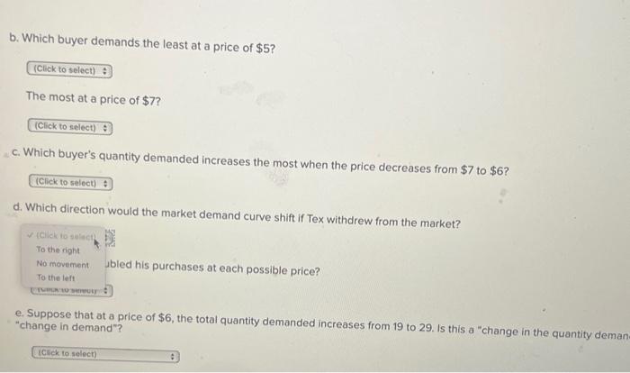 Solved Suppose there are three buyers of candy in a market: | Chegg.com