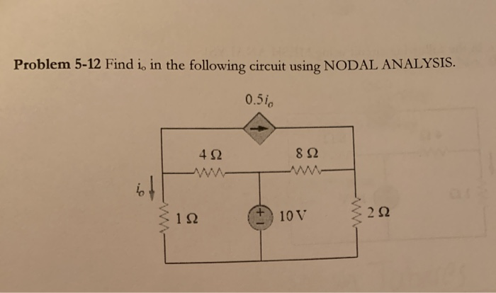 Solved Problem 5-05 Mesh Analysis: Use mesh analysis to find | Chegg.com