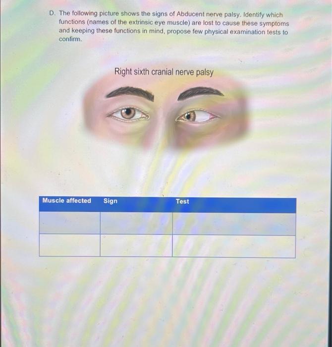 Solved Lab 6.3 Activity A. Identify the cranial nerves on a | Chegg.com
