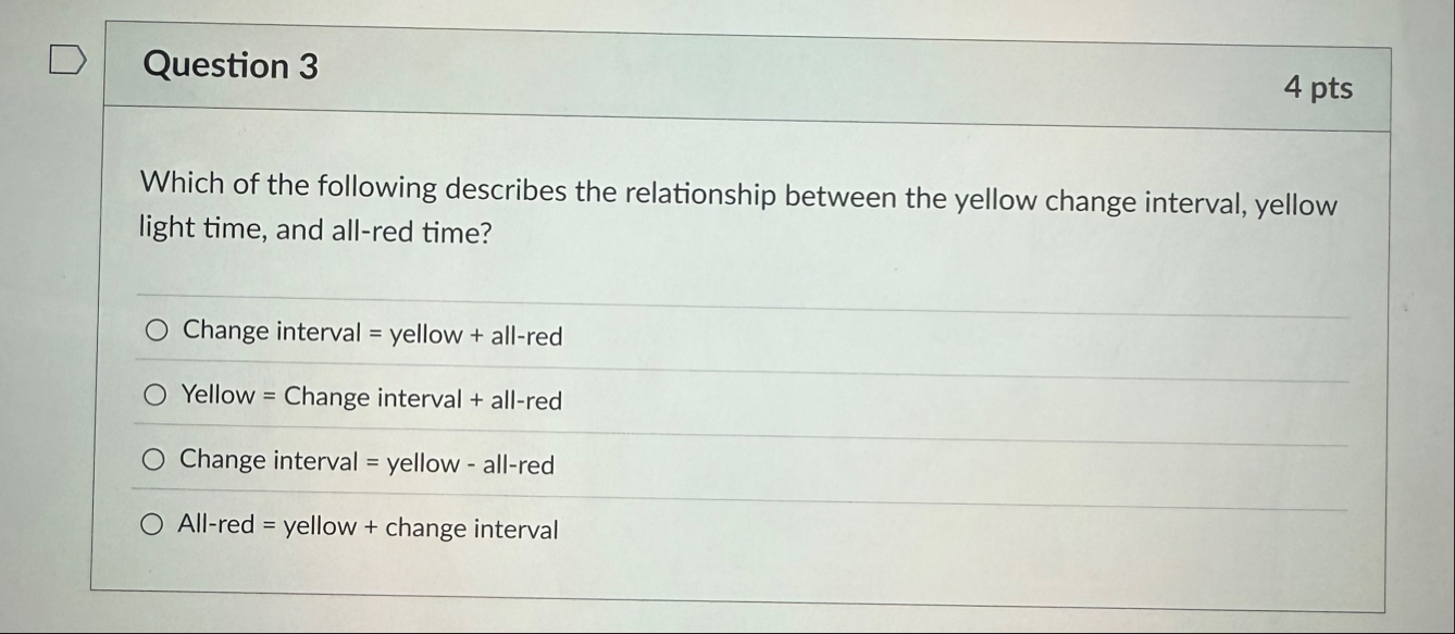 Solved Question 34 ﻿ptsWhich of the following describes the | Chegg.com
