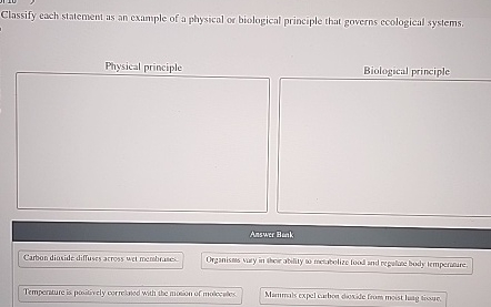 Solved Classify each statement as an example of a physical | Chegg.com