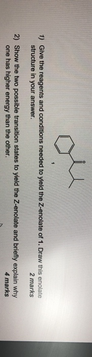 Solved 1) Give the reagents and conditions needed to yield | Chegg.com