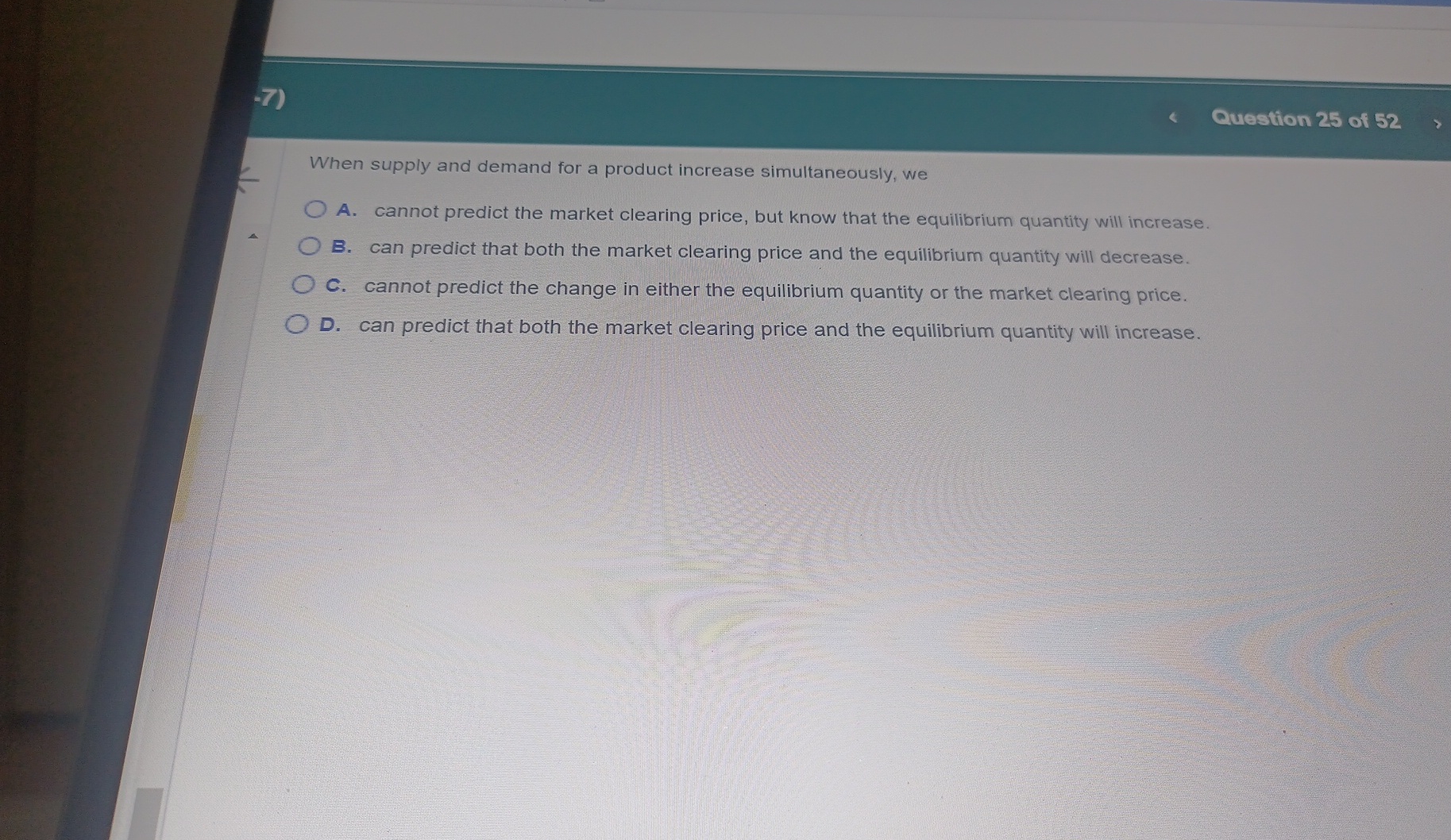 Solved When supply and demand for a product increase | Chegg.com