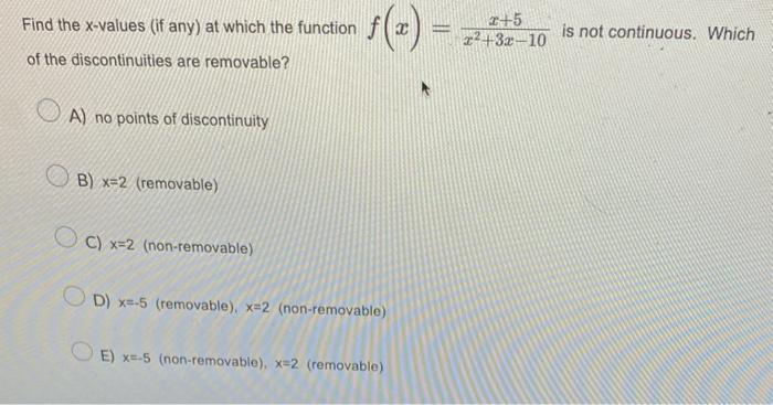 Solved Find the x-values (if any) at which the function | Chegg.com