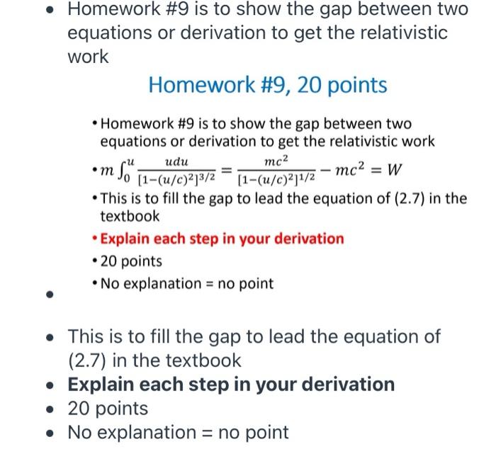 Solved • Homework #9 is to show the gap between two | Chegg.com