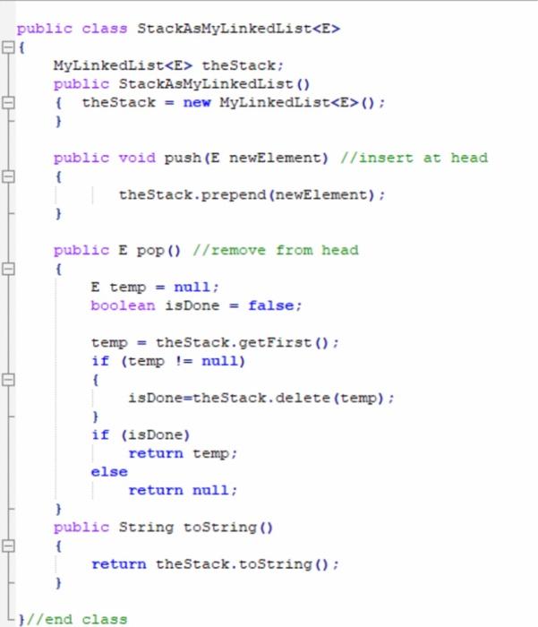 Solved Write A Method Called Ispalindrome For The Linked