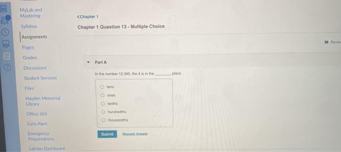 Solved MyLab and Mastering Syllabus | Chegg.com