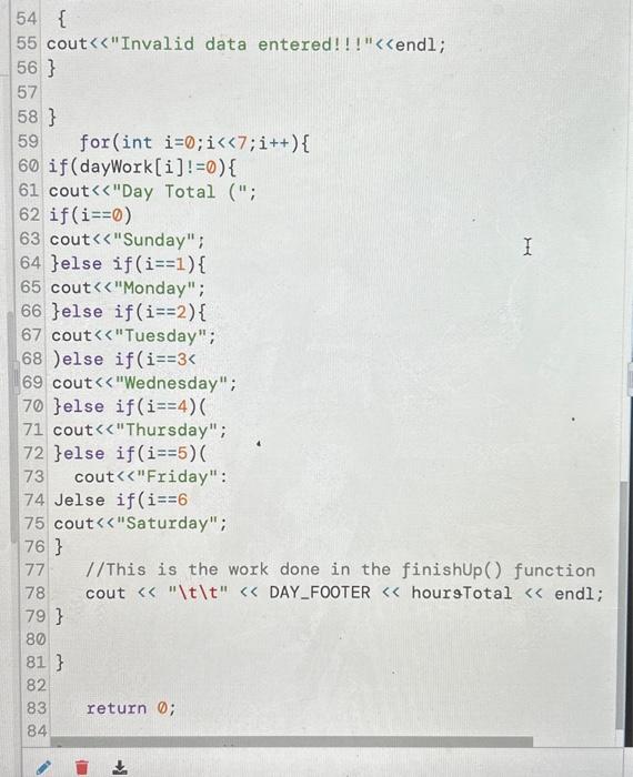 Solved so far i have this for code but its saying that its | Chegg.com