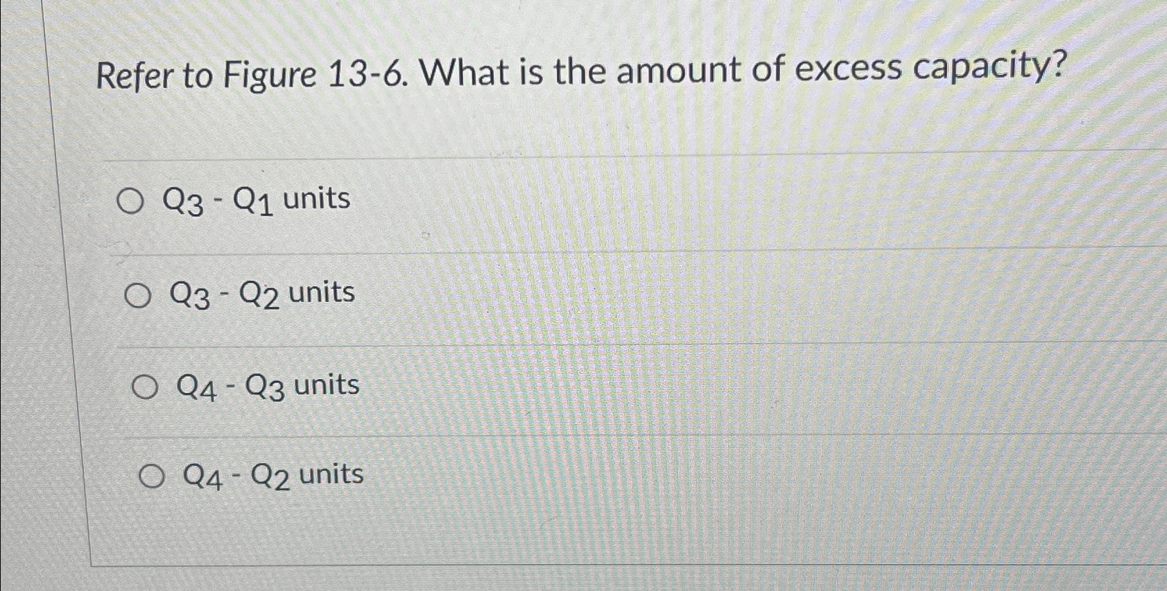 Solved Refer to Figure 13-6. ﻿What is the amount of excess | Chegg.com