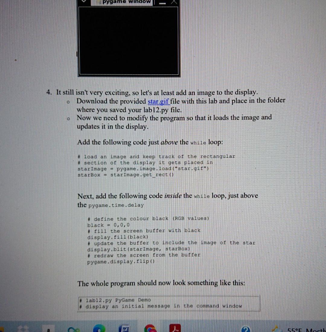 hello. this is about a making a simple visual game | Chegg.com
