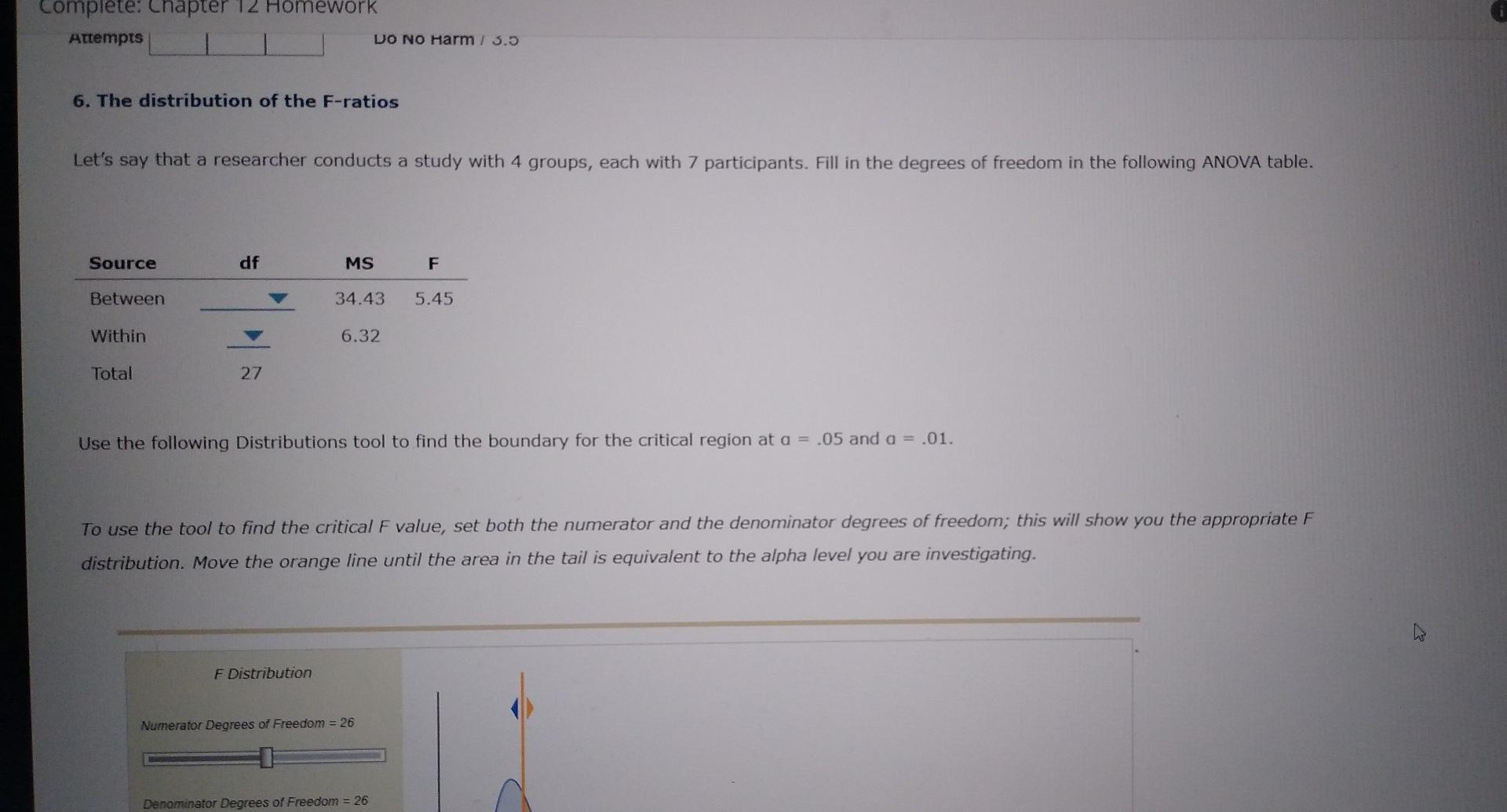 Solved Complete: Chapter 12 Homework Attempts DO NO Harm / | Chegg.com