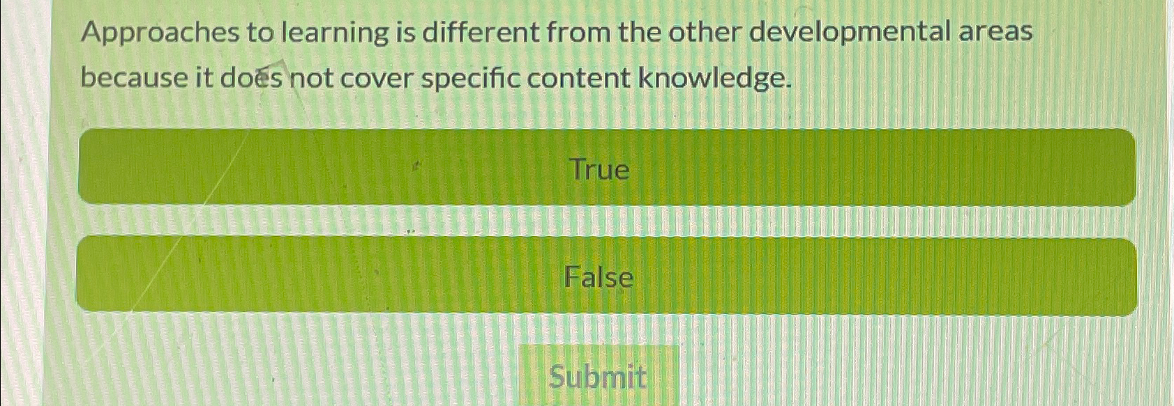 Solved Approaches to learning is different from the other | Chegg.com