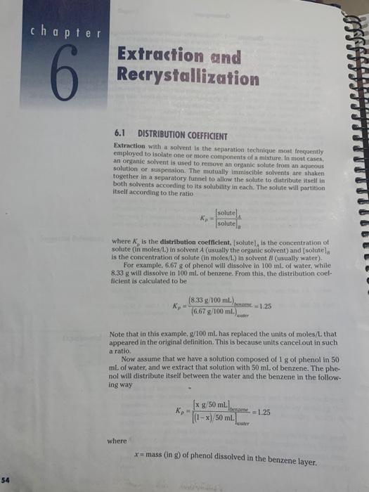 Solved DATA SHEET: DISTRIBUTION COEFFICIENT - LAB 6 Equiv, | Chegg.com