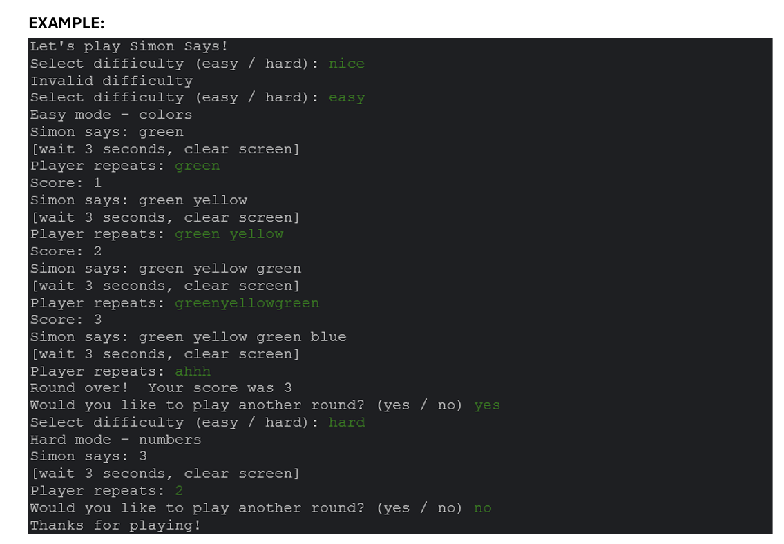 Solved PURPOSE: Demonstrate use of conditionals, loops, | Chegg.com