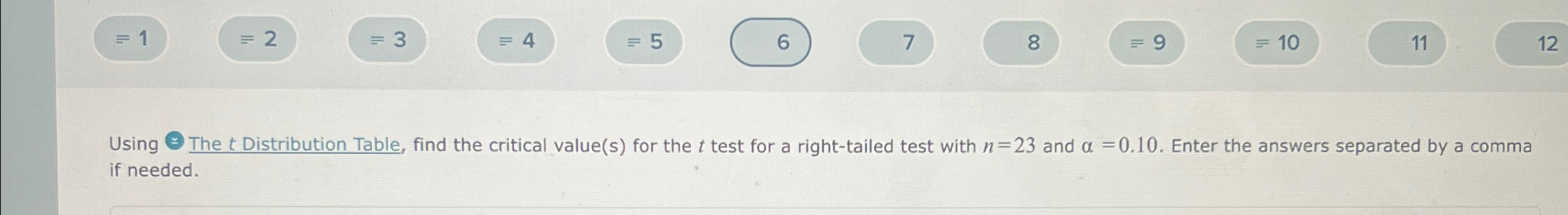 Solved Using ?-The t ﻿Distribution Table, find the critical | Chegg.com
