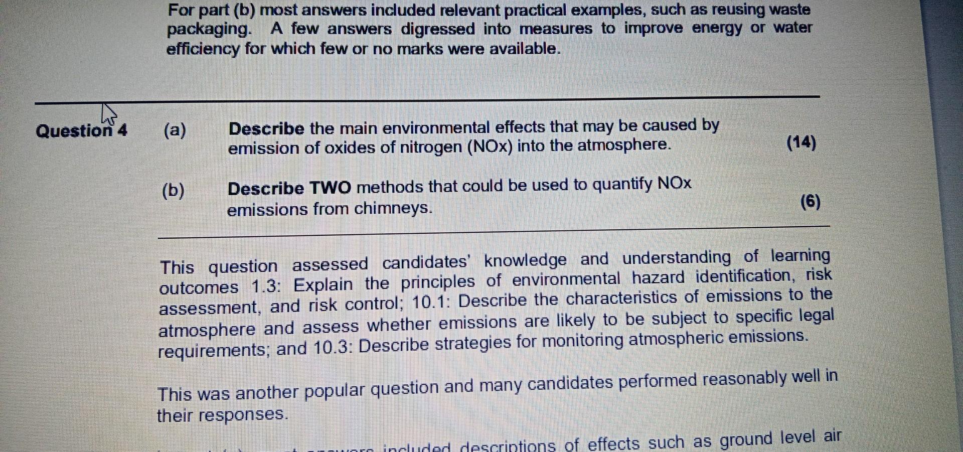 Solved For part (b) most answers included relevant practical | Chegg.com