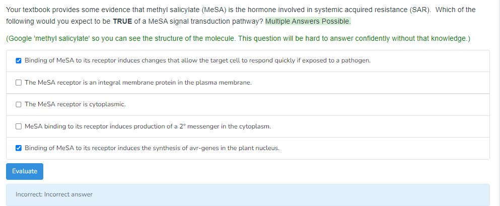 Solved Your textbook provides some evidence that methyl | Chegg.com