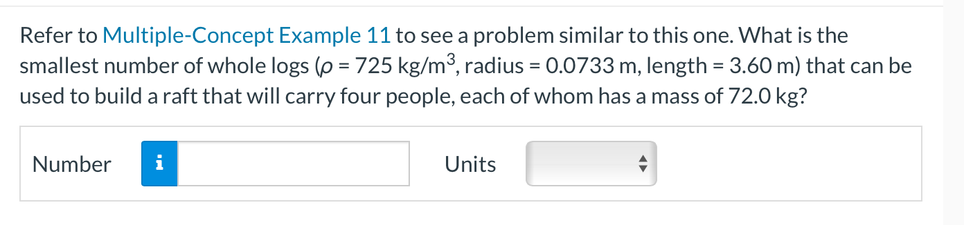 Solved Refer to Multiple-Concept Example 11 ﻿to see a | Chegg.com