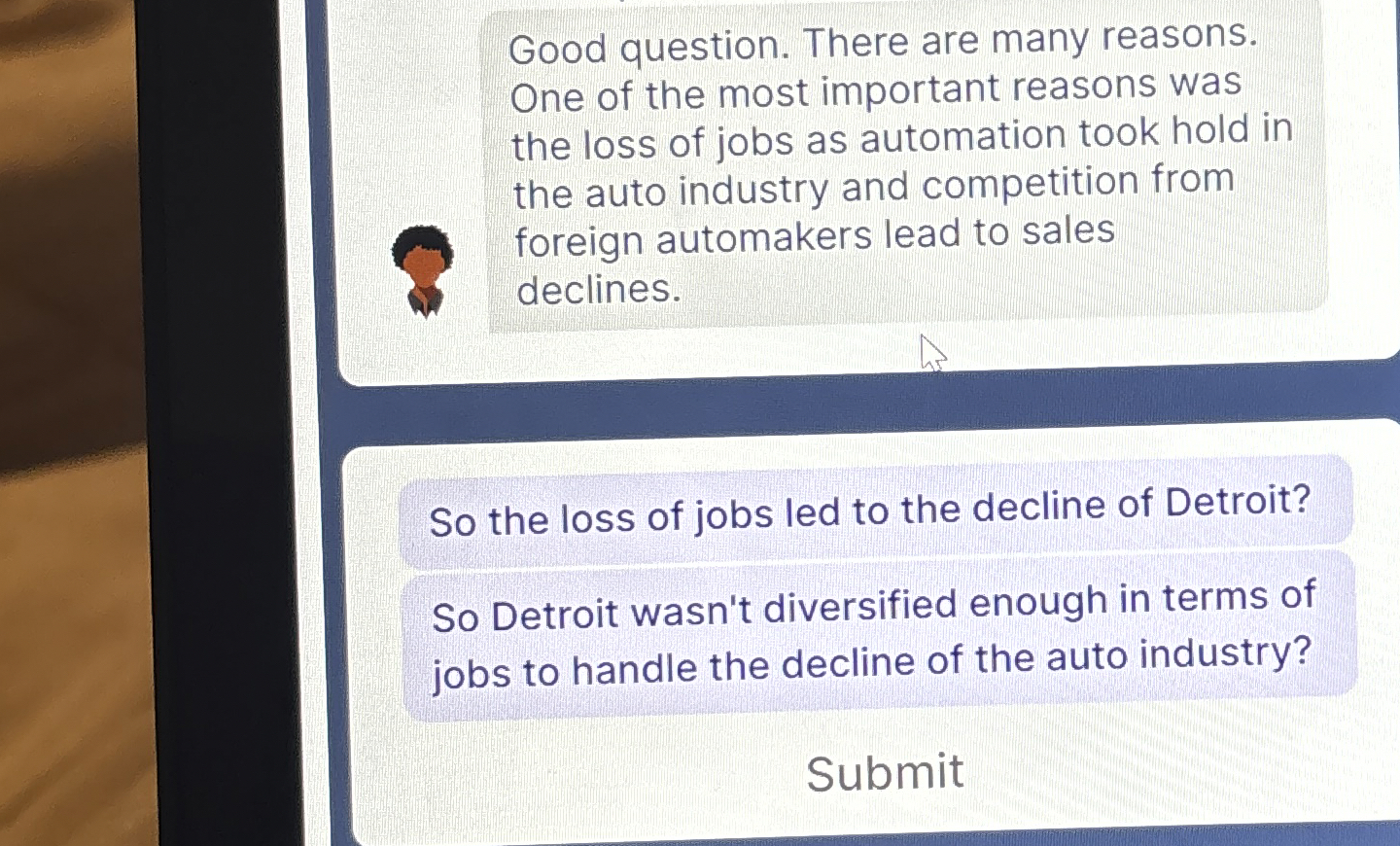 Solved Good question. There are many reasons. One of the | Chegg.com