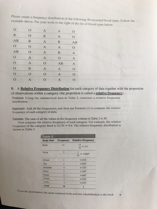 Solved II. Bar Graphs A. A Bar Graph is constructed by | Chegg.com