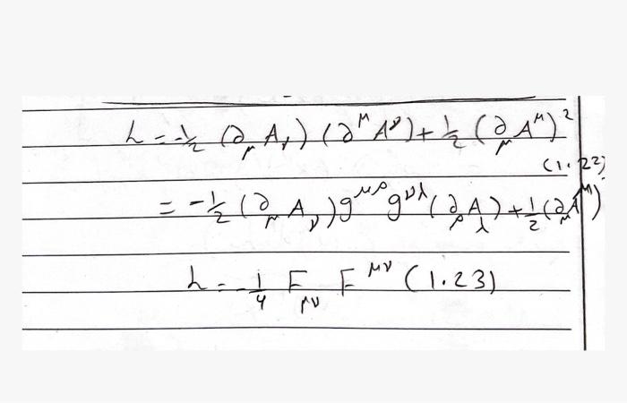 Solved (1) Starting from eq.(1.22) and using the definition | Chegg.com