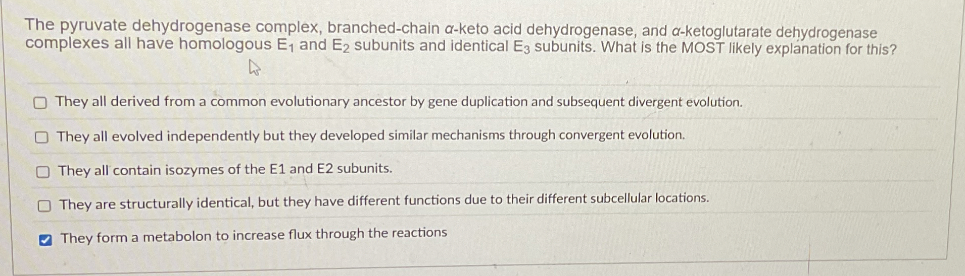Solved The pyruvate dehydrogenase complex, branched-chain | Chegg.com