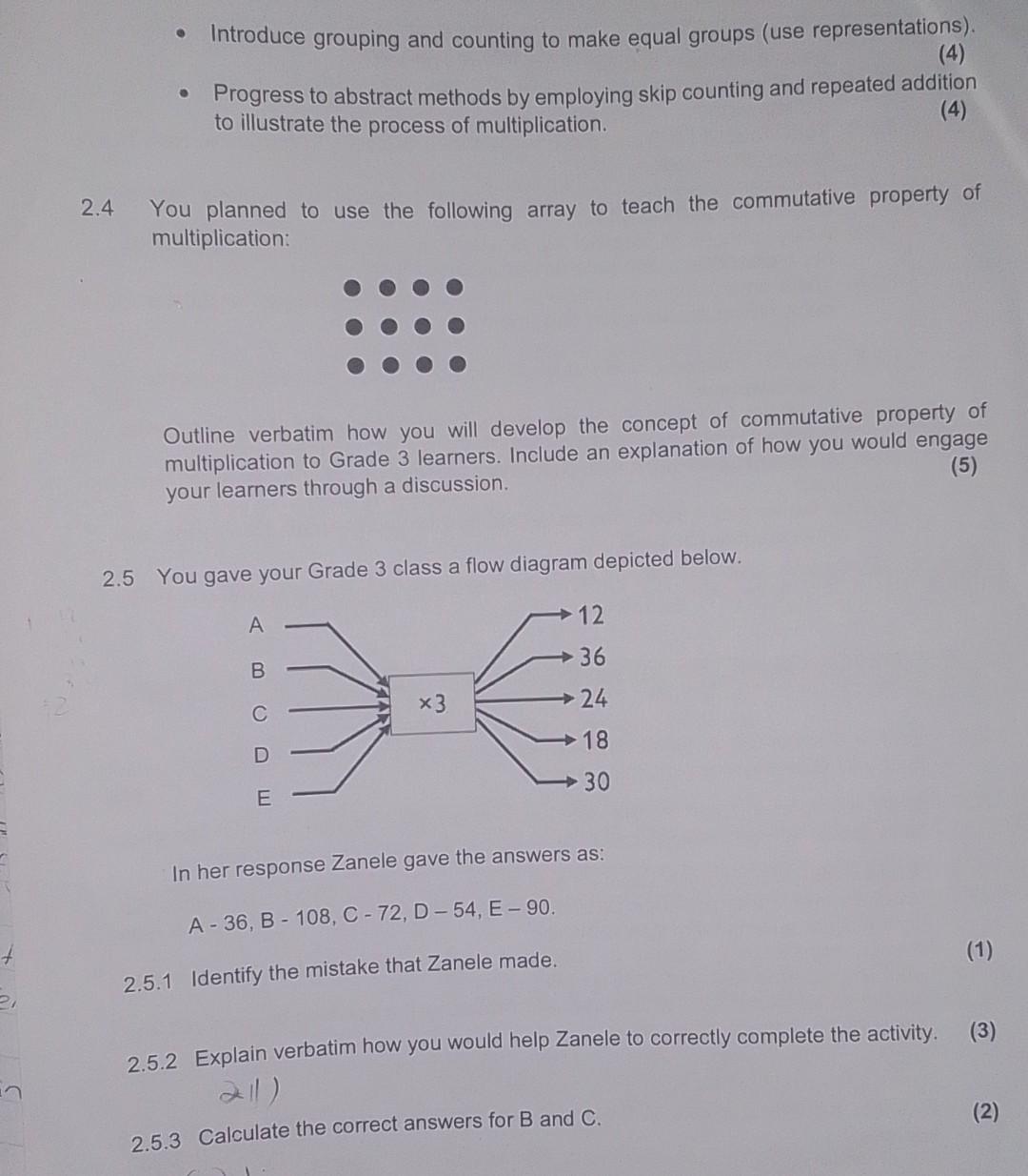 Solved - Introduce grouping and counting to make equal | Chegg.com