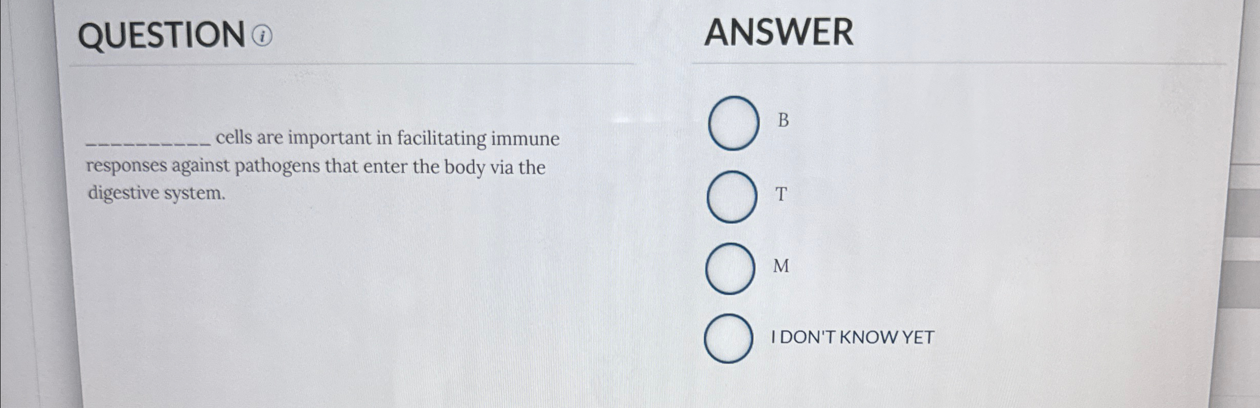 Solved QUESTION (i)ANSWERcells are important in facilitating | Chegg.com
