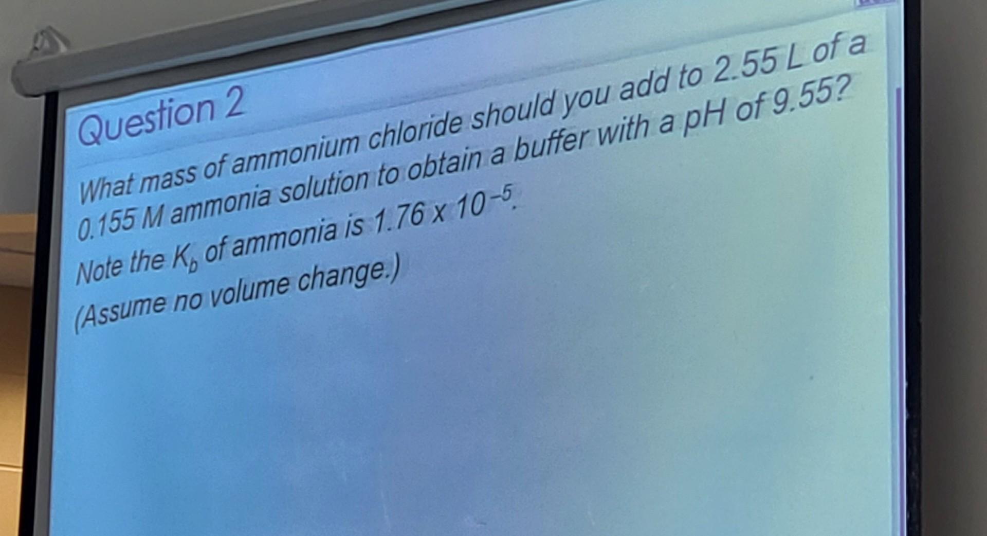 Solved Question 1 Calculate the pH after adding 20.0 mL of | Chegg.com