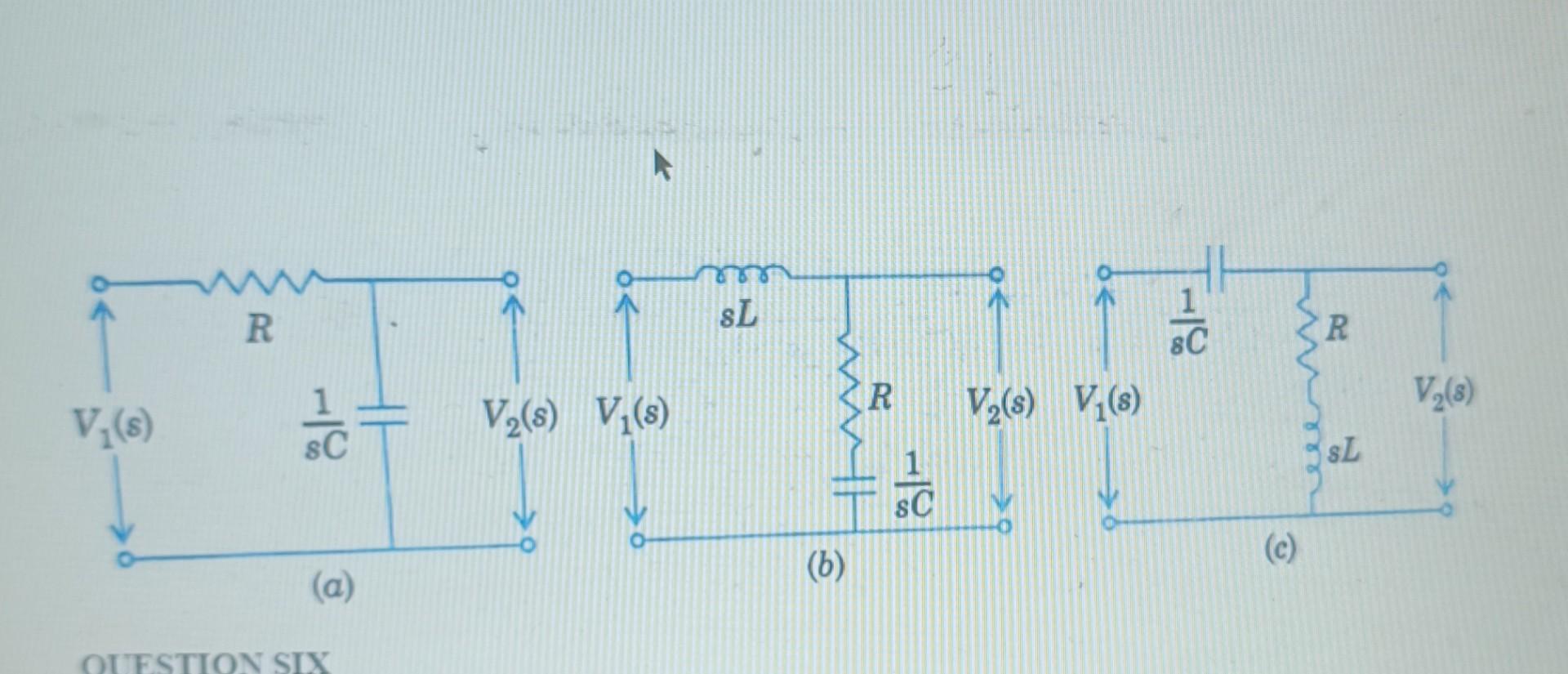 Solved determine the voltage transfer function G21 (s)of the | Chegg.com