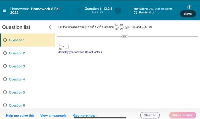 Solved estion list ∣
