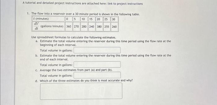 Solved A tutorial and detailed project instructions are | Chegg.com