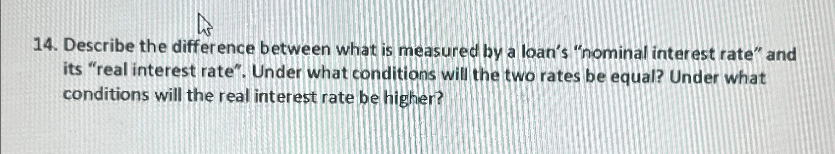 Solved Describe the difference between what is measured by a | Chegg.com