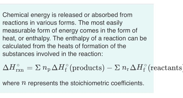 Solved Chemical energy is released or absorbed from | Chegg.com