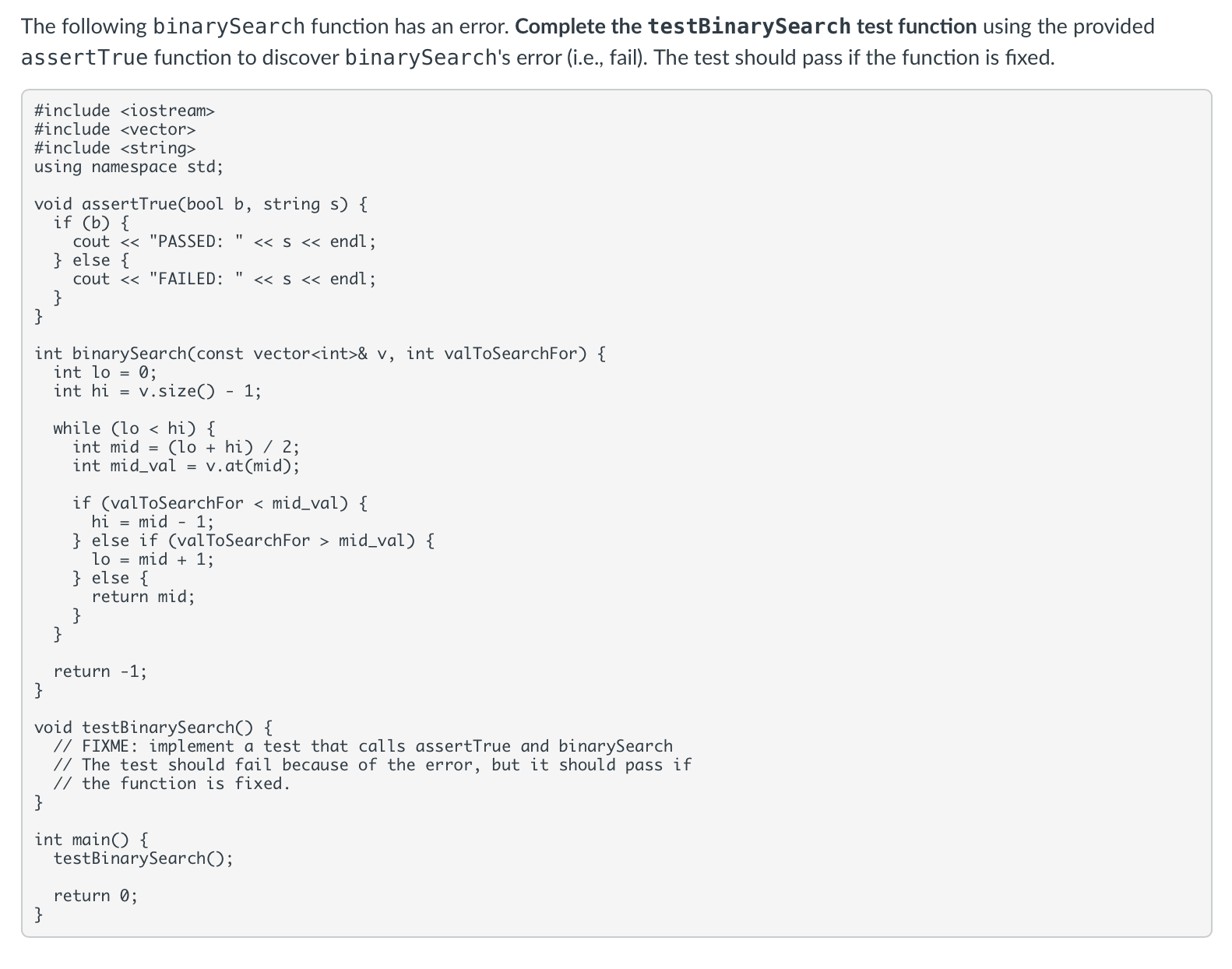 Solved In c++ ﻿please, Thank you | Chegg.com